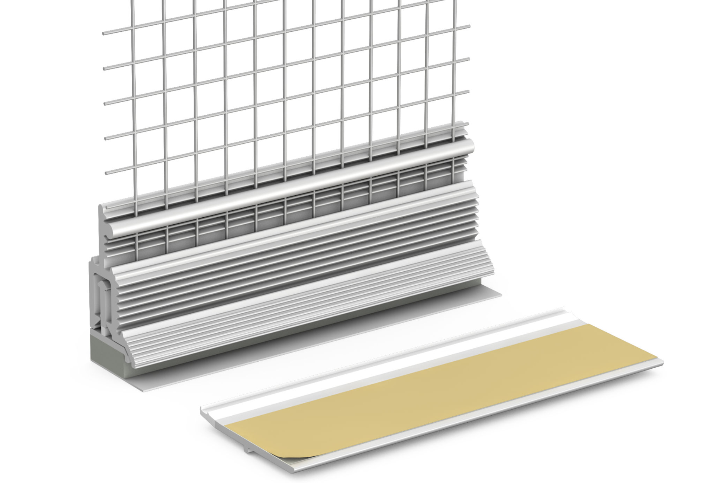 Anputzleiste mit Schattenfuge | Sto