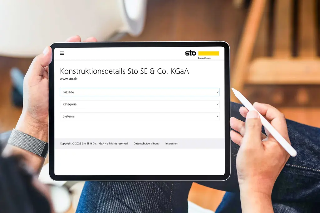 Sto Konstruktionsdetails für Fassade und Innenraum